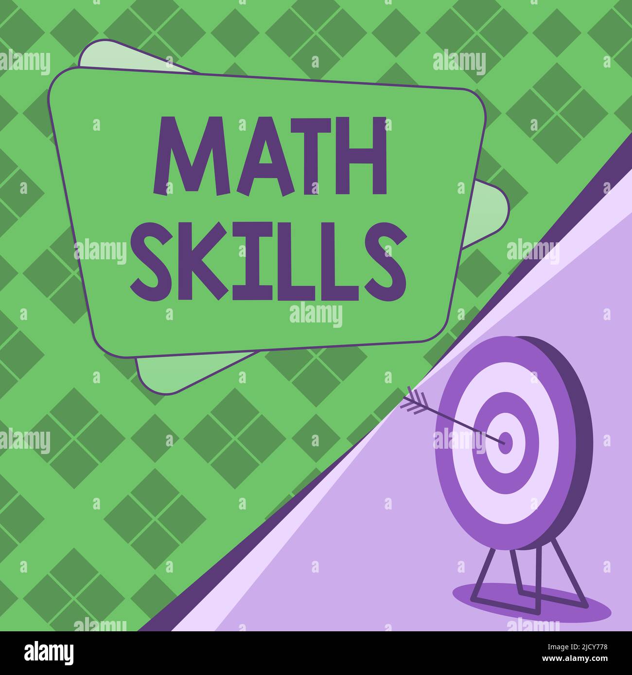 Writing displaying text Math Skills. Business concept starting to learn ...