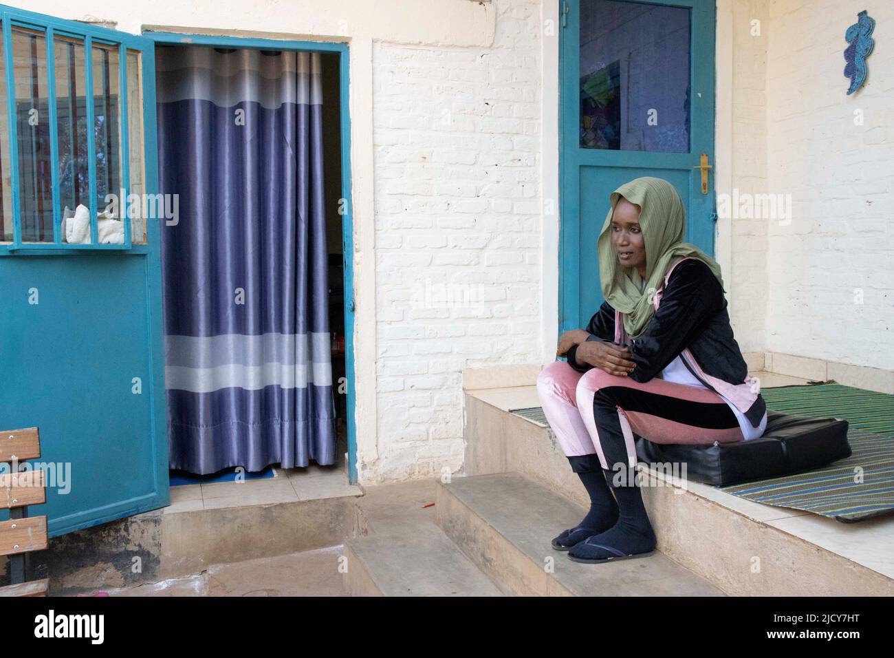 PHOTO:JEFF GILBERT 15th June 2022 Nada Abdullah, 32, from Sudan, at ...