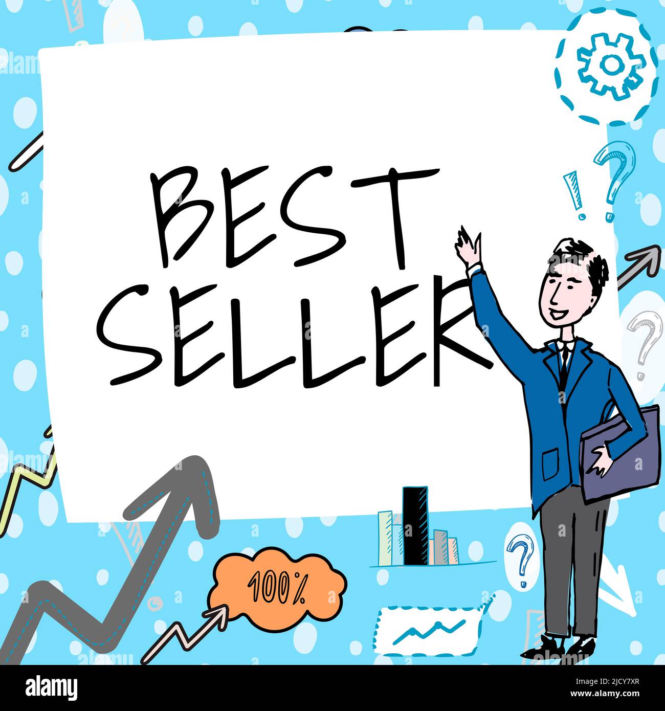 Handwriting text Best Seller. Business showcase book or other product ... Handwriting text Best Seller. Business showcase book or other product ...