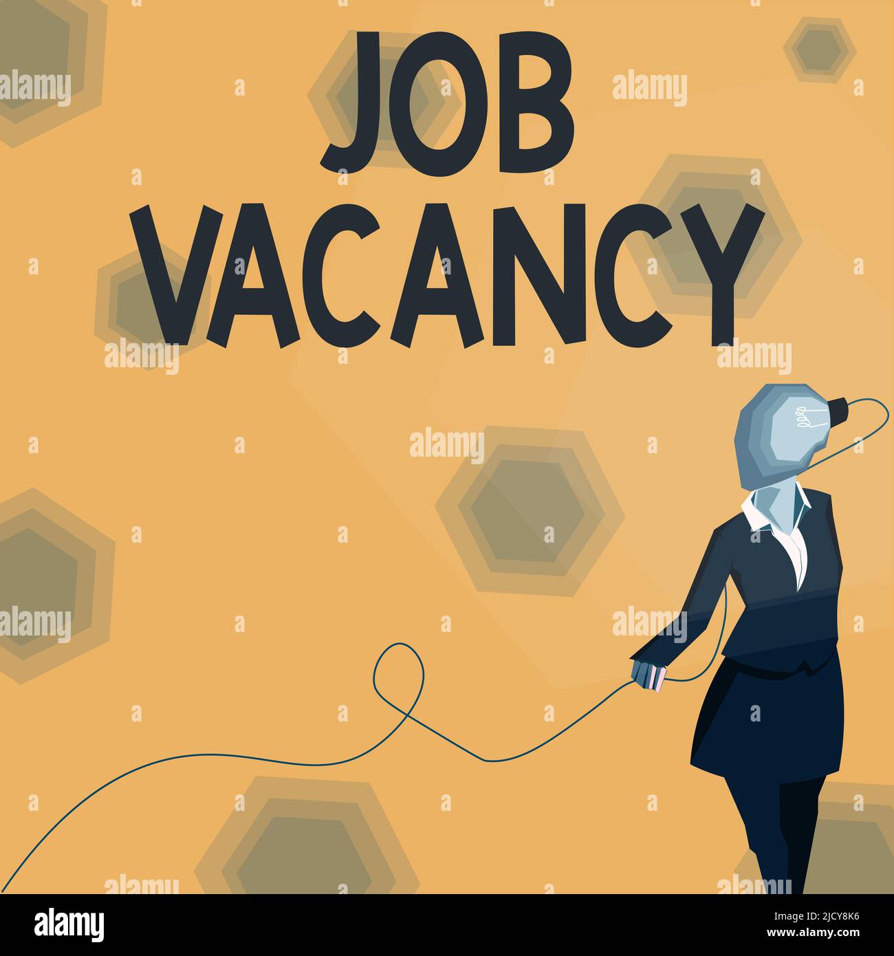 Text showing inspiration Job Vacancy, Conceptual photo empty or ...