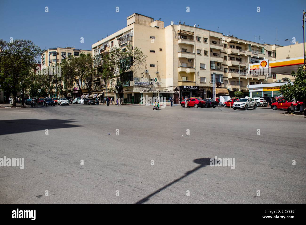 Fez, Morocco - June 16, 2022 Cityscape and architecture of Fez, the ...