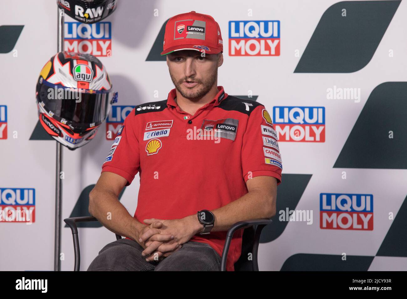 Hohenstein Ernstthal, Germany. June 16th 2022. MotoGP Liqui Moly ...