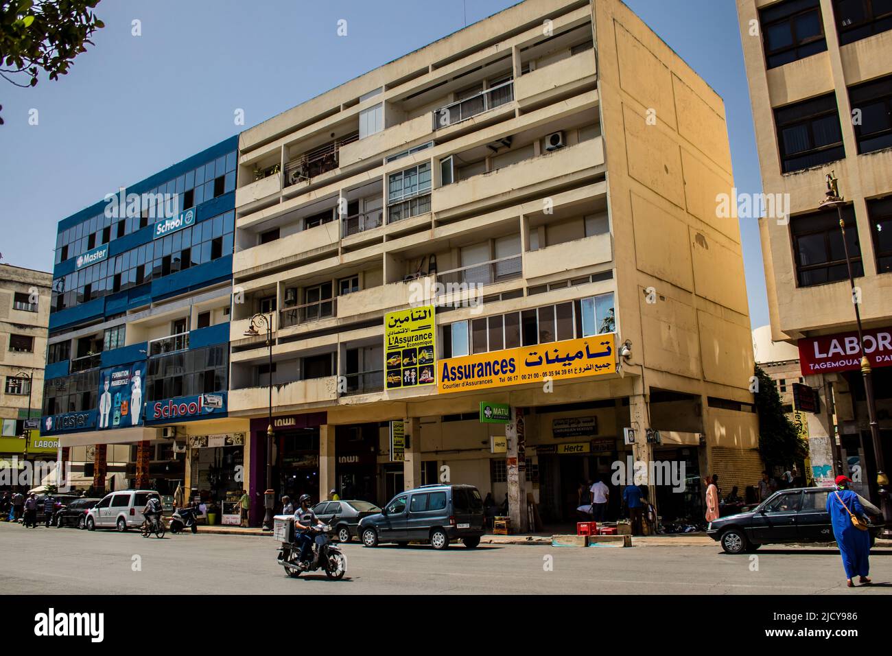 Fez, Morocco - June 16, 2022 Cityscape and architecture of Fez, the ...
