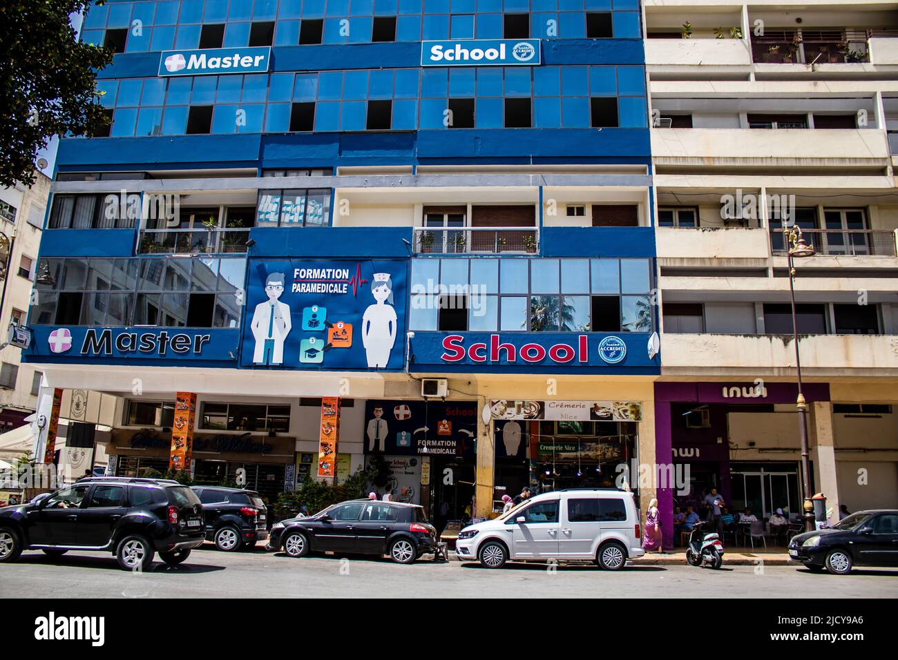 Fez, Morocco - June 16, 2022 Cityscape and architecture of Fez, the ...