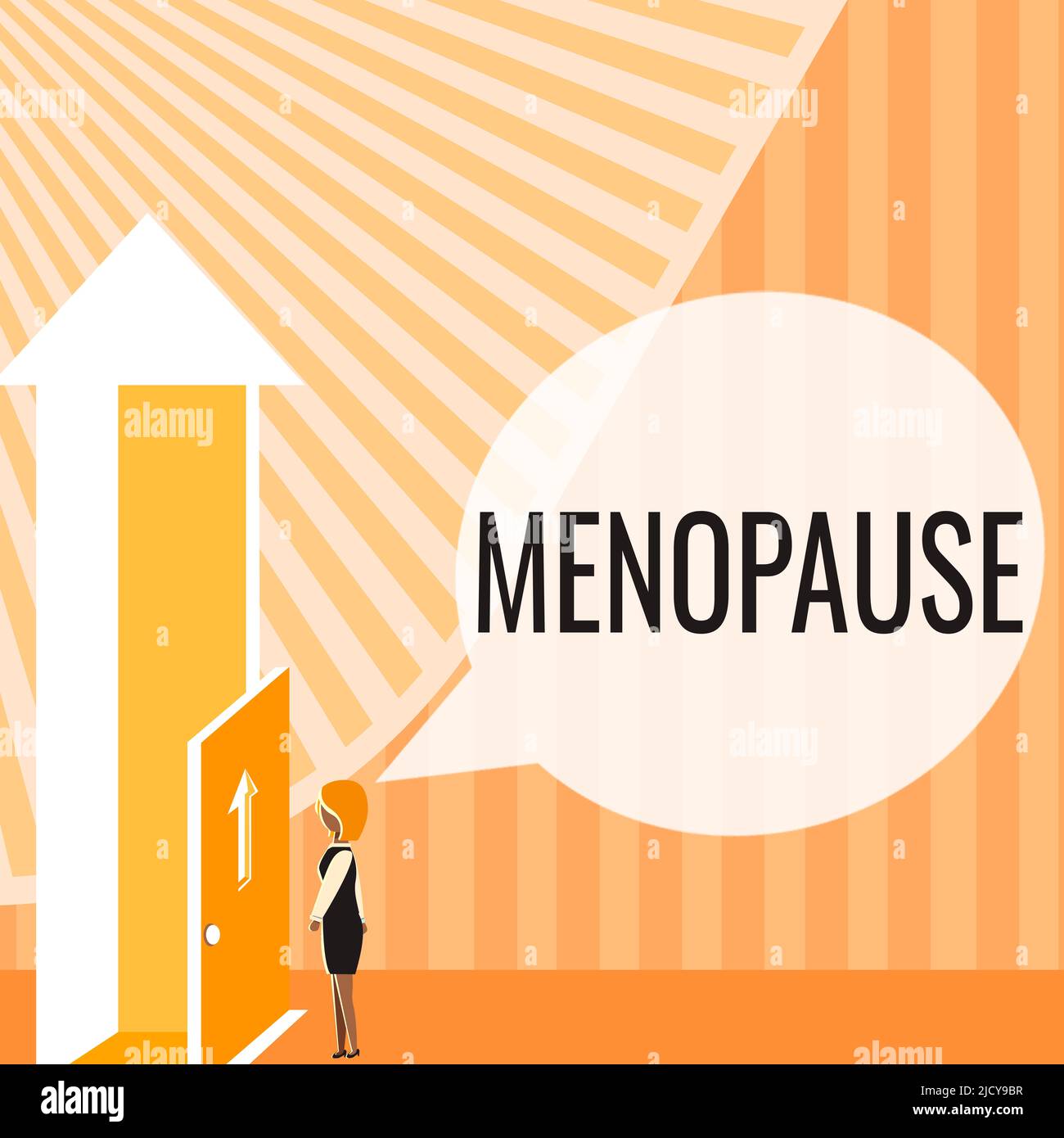 Sign displaying Menopause. Word Written on Period of permanent ... Sign displaying Menopause. Word Written on Period of permanent ...
