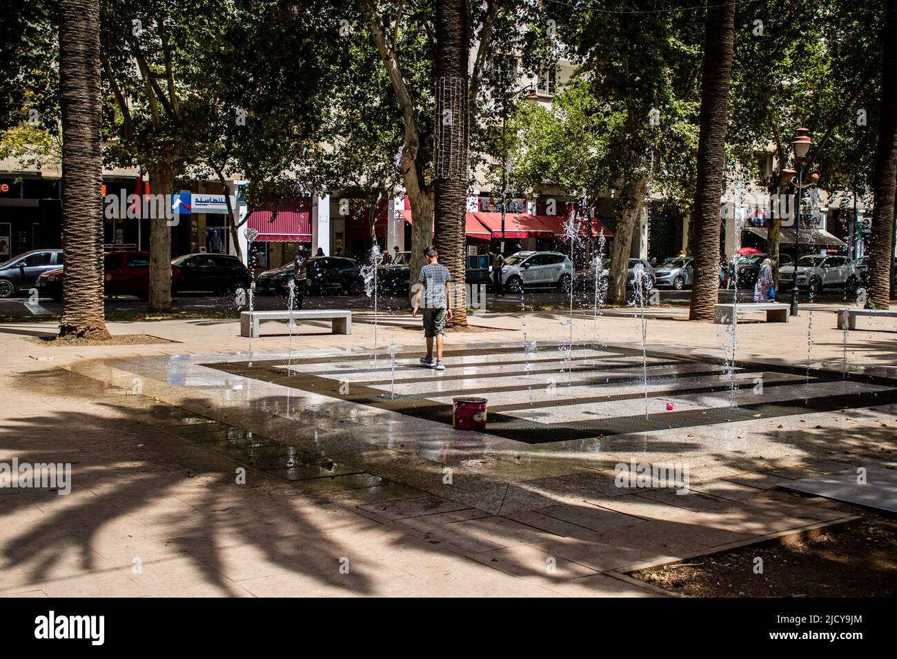 Fez, Morocco - June 16, 2022 Cityscape and architecture of Fez, the ...