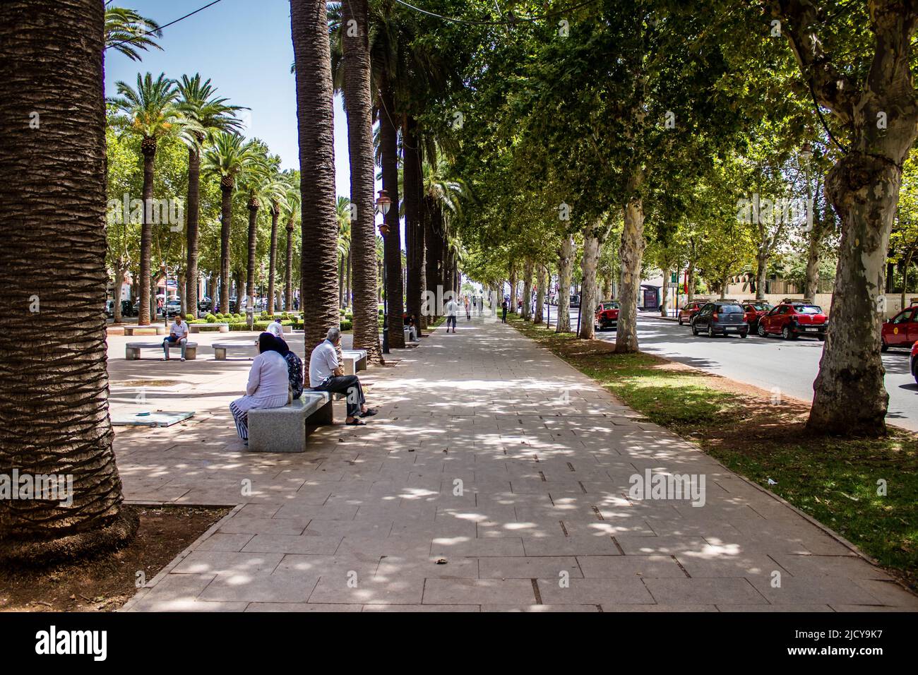 Fez, Morocco - June 16, 2022 Cityscape and architecture of Fez, the ...