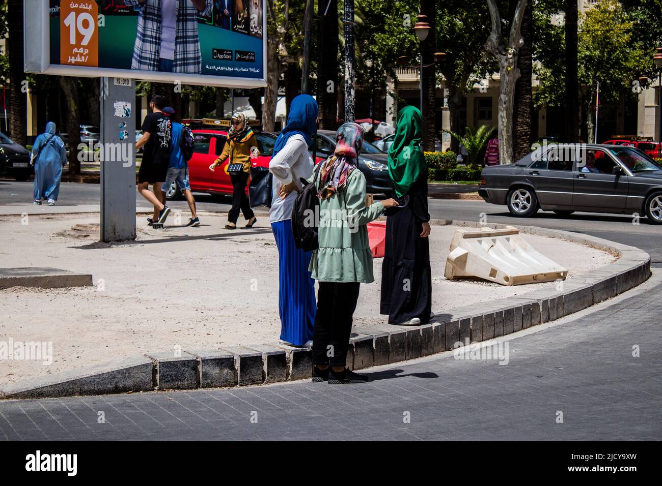 Fez, Morocco - June 16, 2022 Cityscape and architecture of Fez, the ...