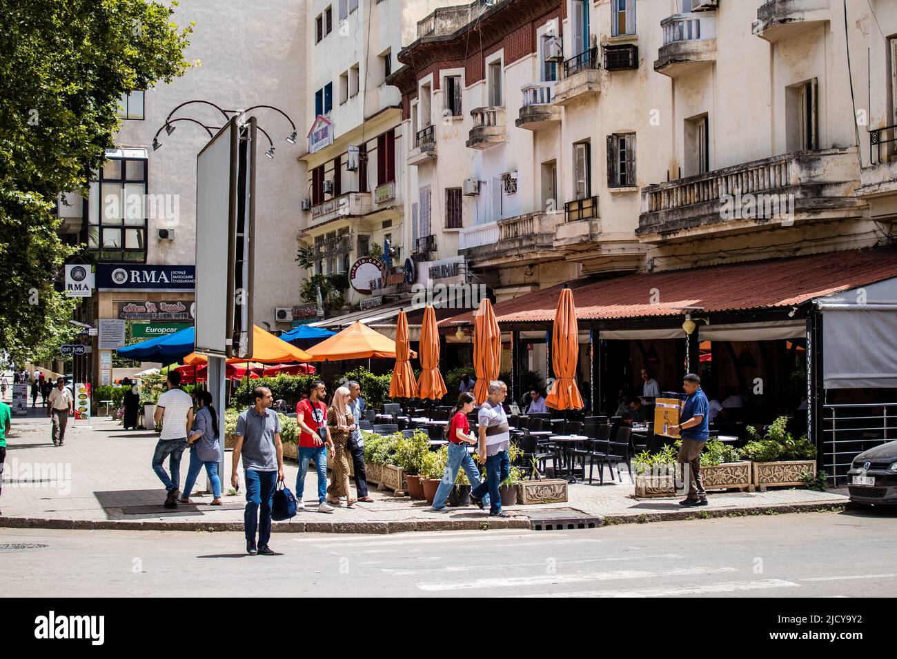 Fez, Morocco - June 16, 2022 Cityscape and architecture of Fez, the ...