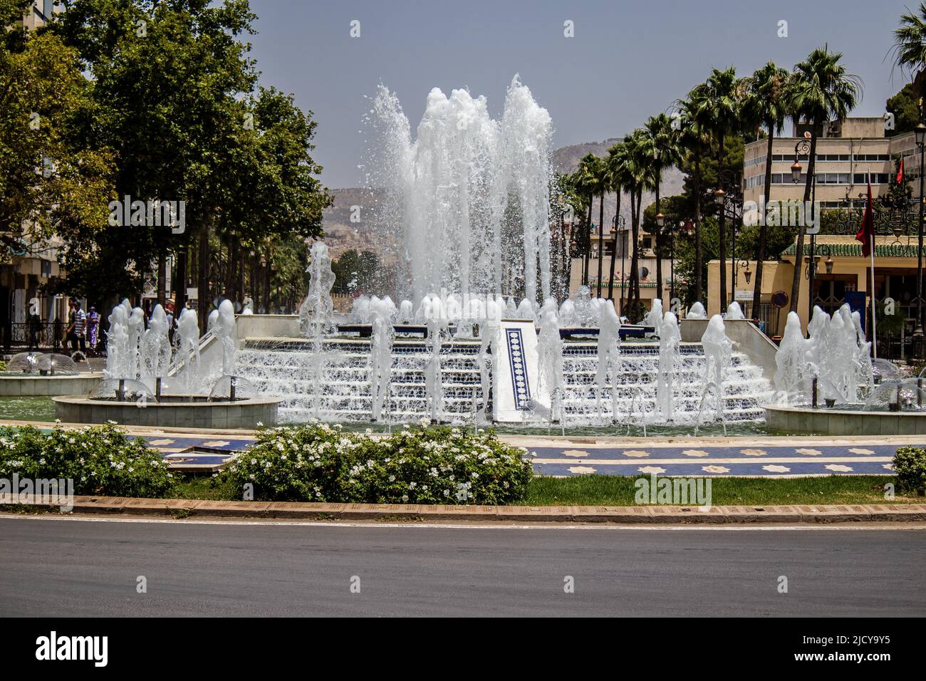 Fez, Morocco - June 16, 2022 Cityscape and architecture of Fez, the ...