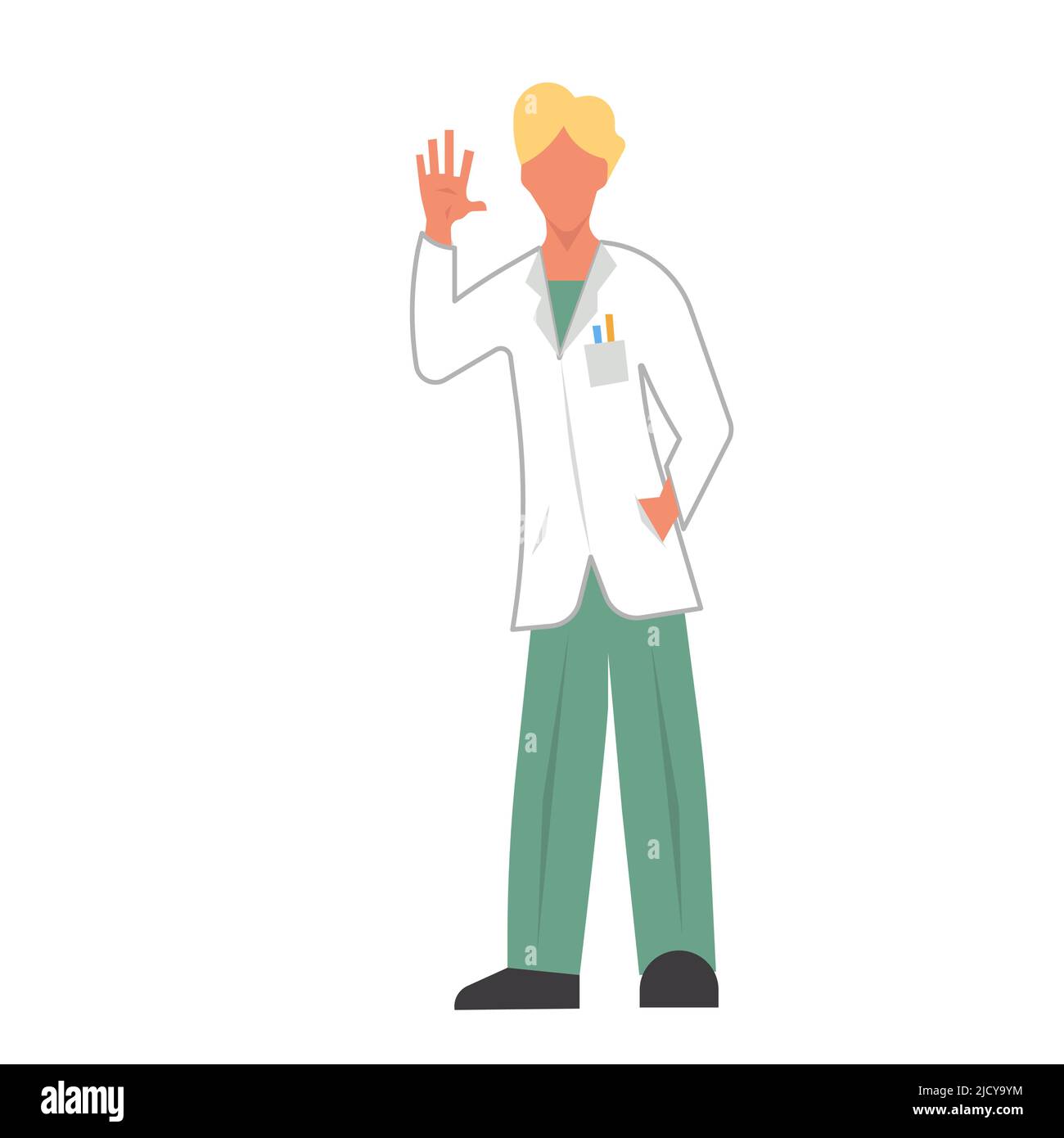 Doctor man vector hospital medicine nurse. Uniform profession cartoon ...