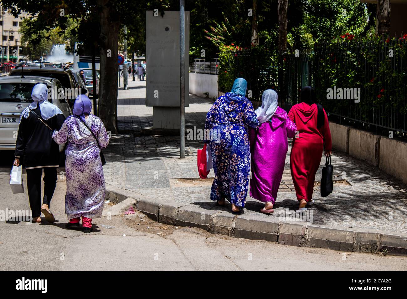 Fez, Morocco - June 16, 2022 Cityscape and architecture of Fez, the ...