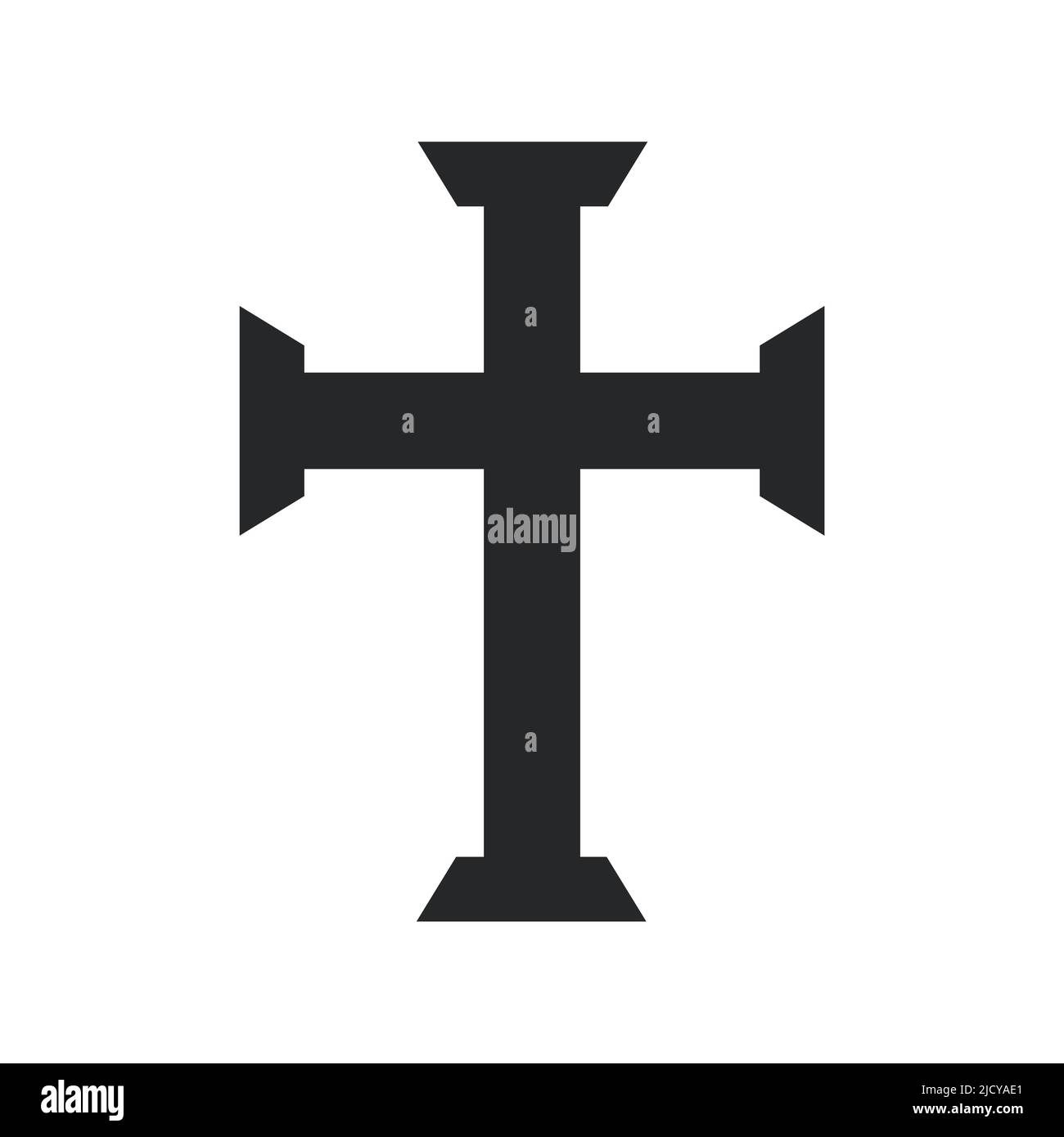 Cross religion god vector illustration icon. Symbol christianity and ...