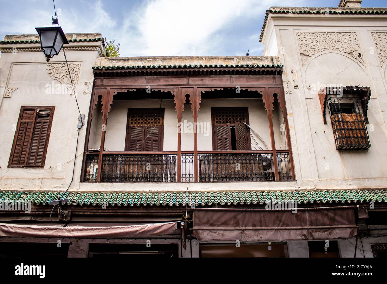 Fez, Morocco - June 16, 2022 Cityscape and architecture of Fez, the ...