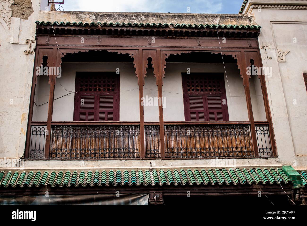 Fez, Morocco - June 16, 2022 Cityscape and architecture of Fez, the ...