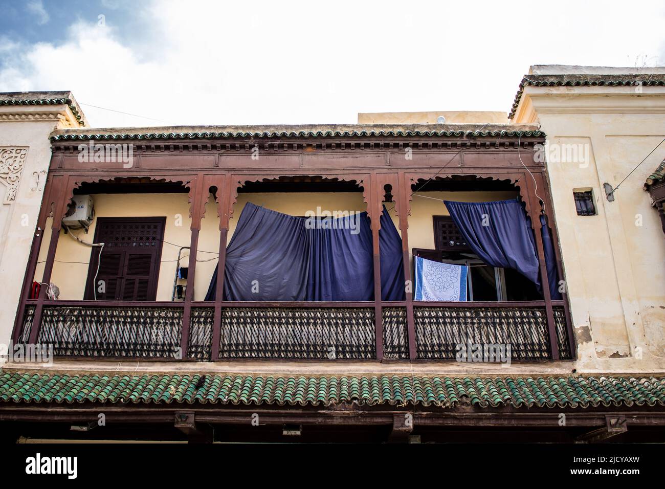 Fez, Morocco - June 16, 2022 Cityscape and architecture of Fez, the ...