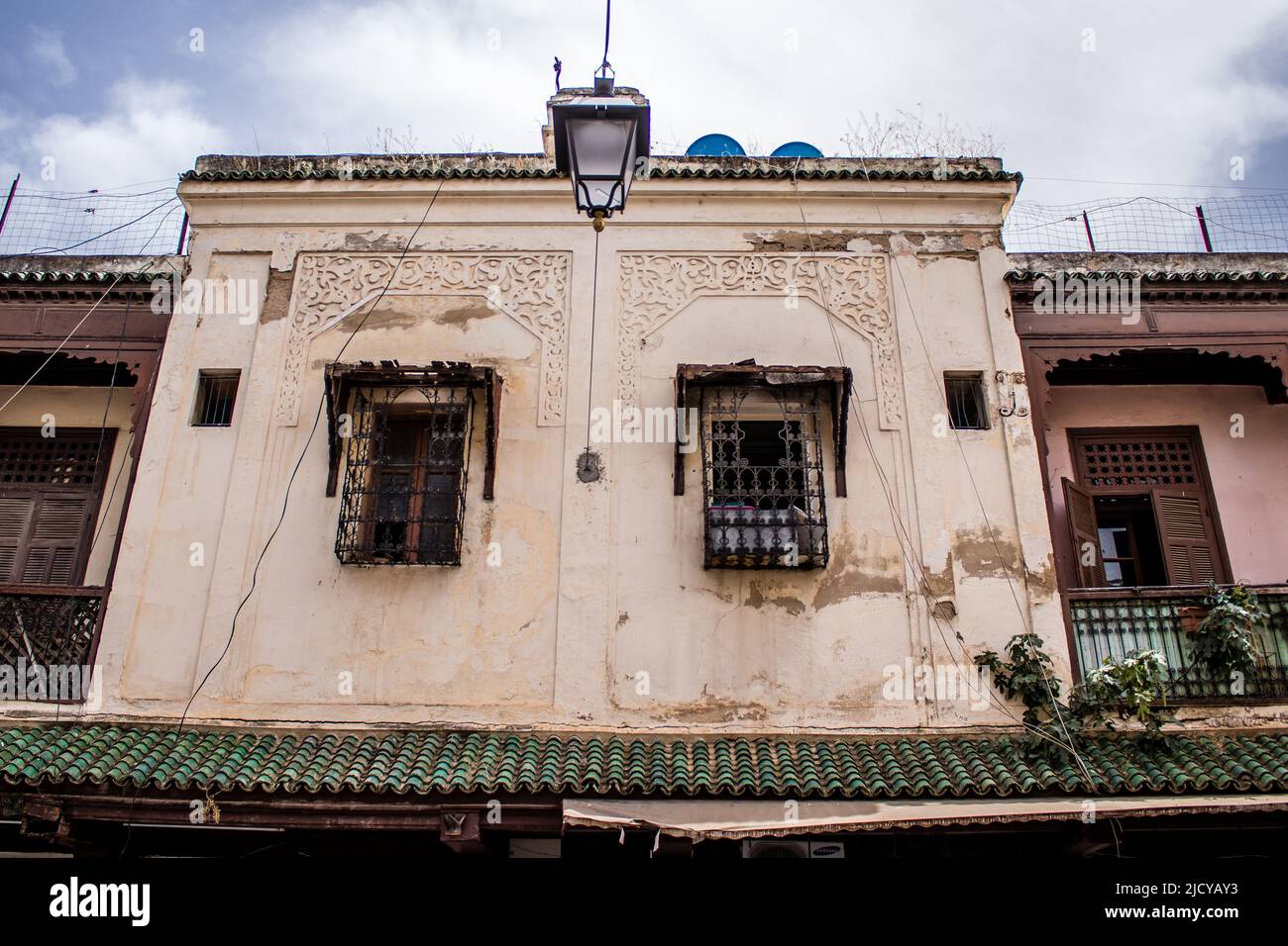 Fez, Morocco - June 16, 2022 Cityscape and architecture of Fez, the ...