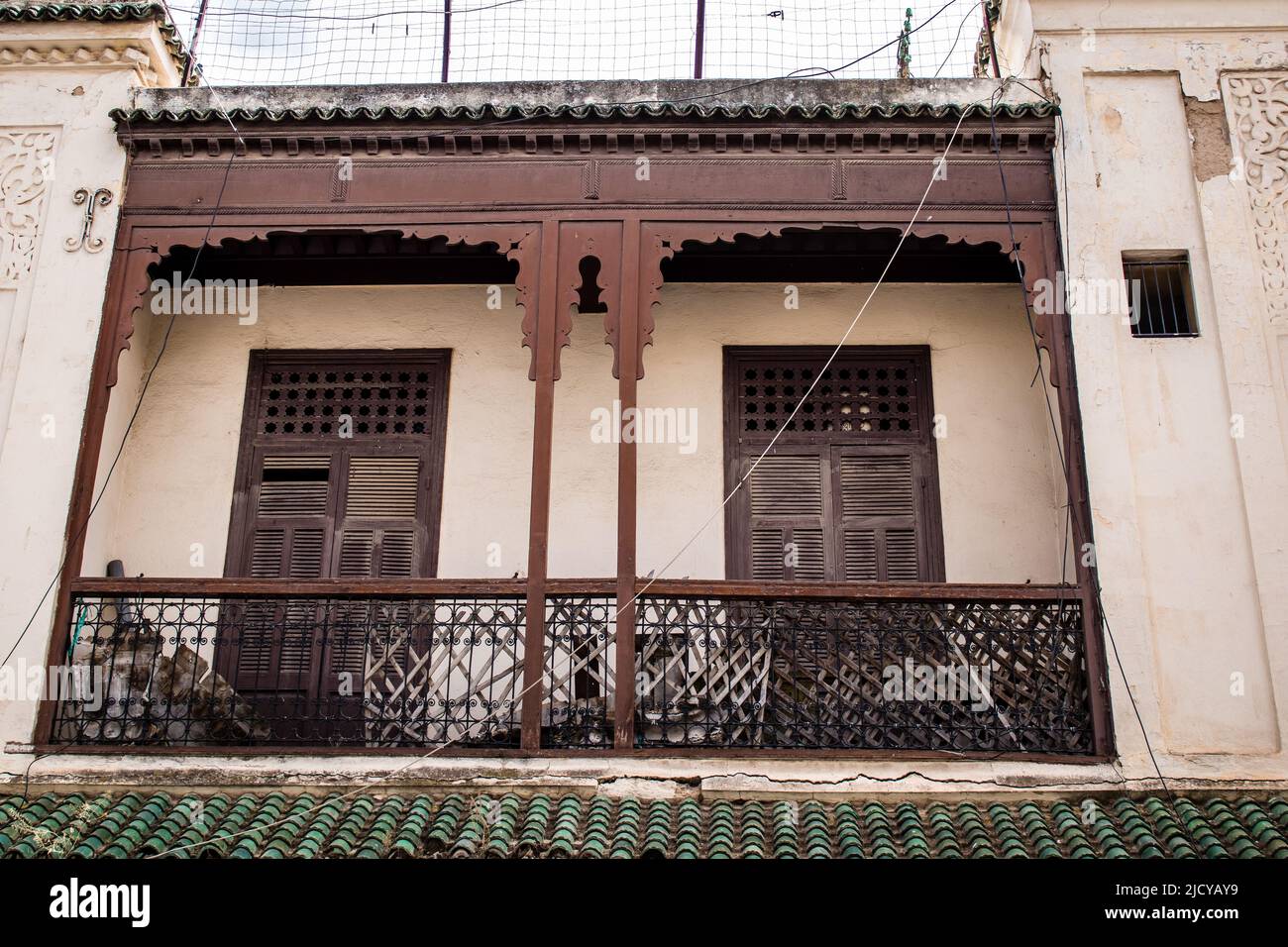 Fez, Morocco - June 16, 2022 Cityscape and architecture of Fez, the ...