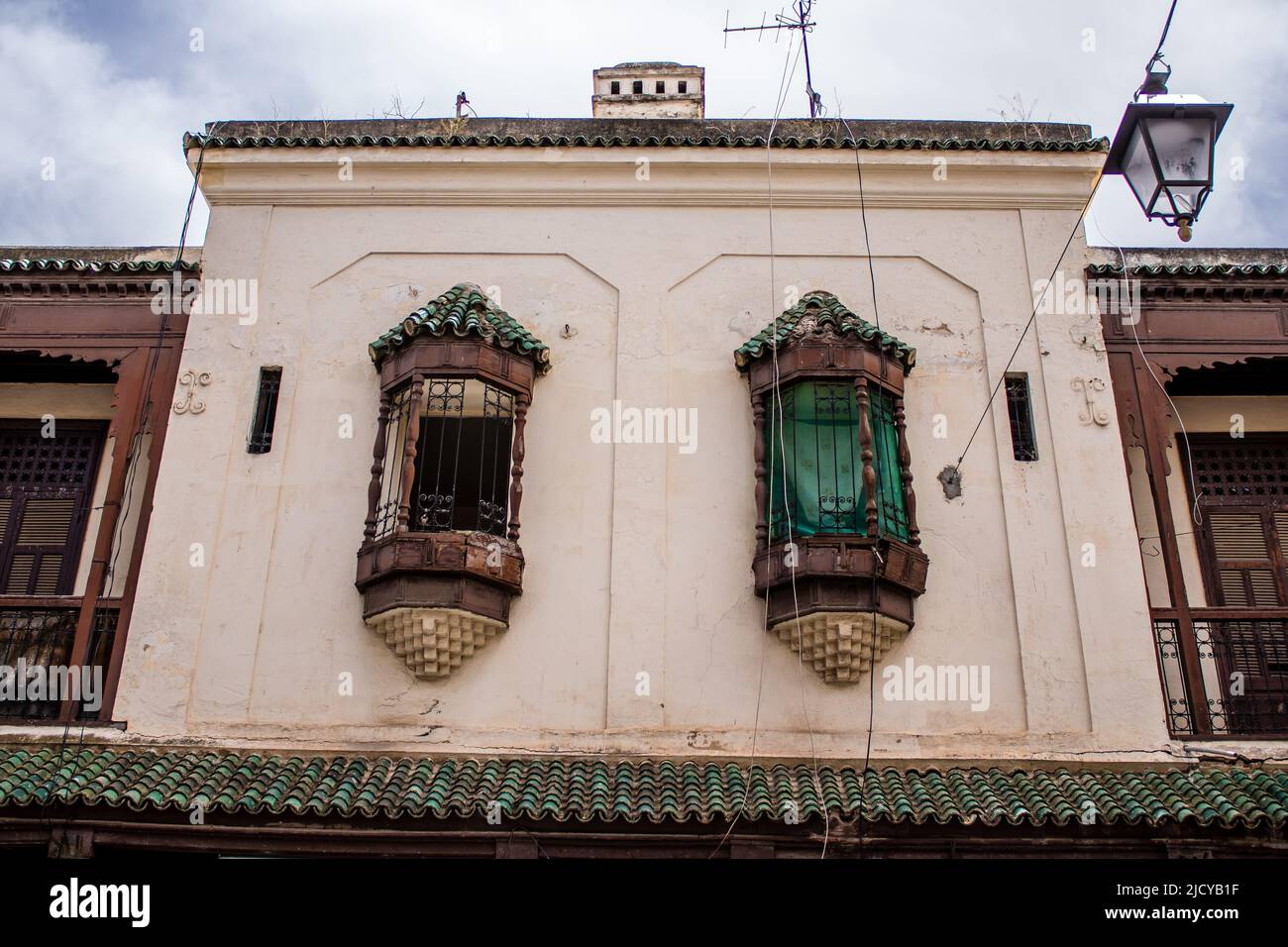Fez, Morocco - June 16, 2022 Cityscape and architecture of Fez, the ...