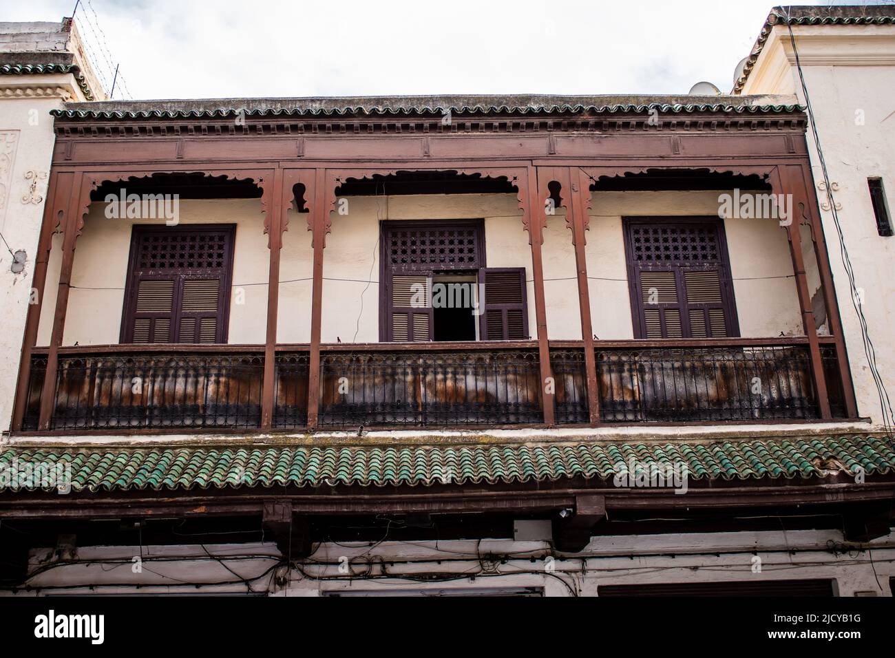 Fez, Morocco - June 16, 2022 Cityscape and architecture of Fez, the ...