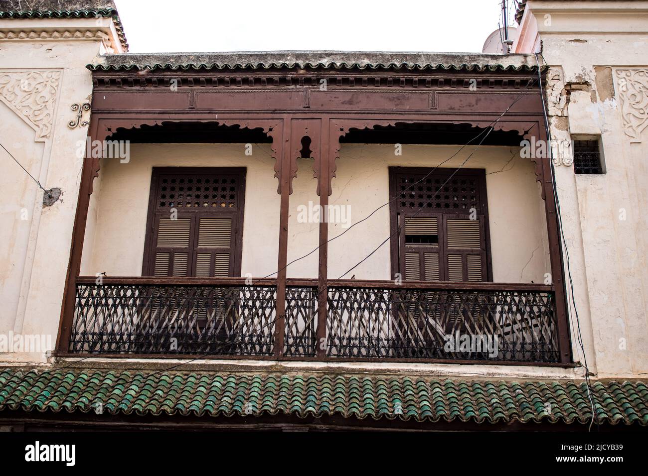 Fez, Morocco - June 16, 2022 Cityscape and architecture of Fez, the ...