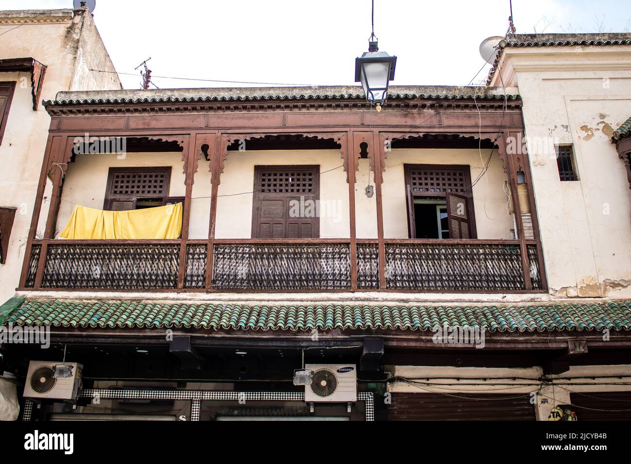 Fez, Morocco - June 16, 2022 Cityscape and architecture of Fez, the ...