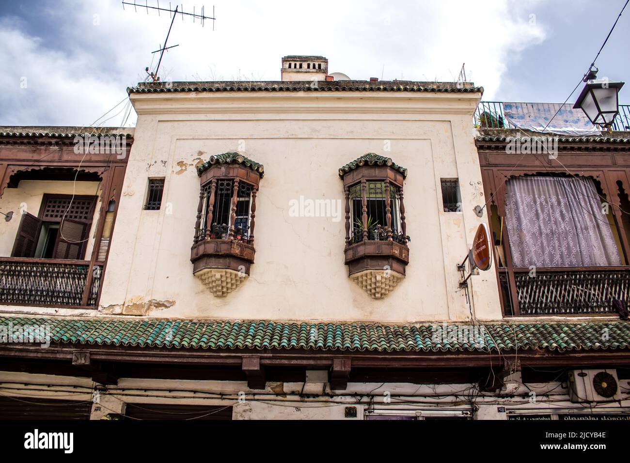 Fez, Morocco - June 16, 2022 Cityscape and architecture of Fez, the ...