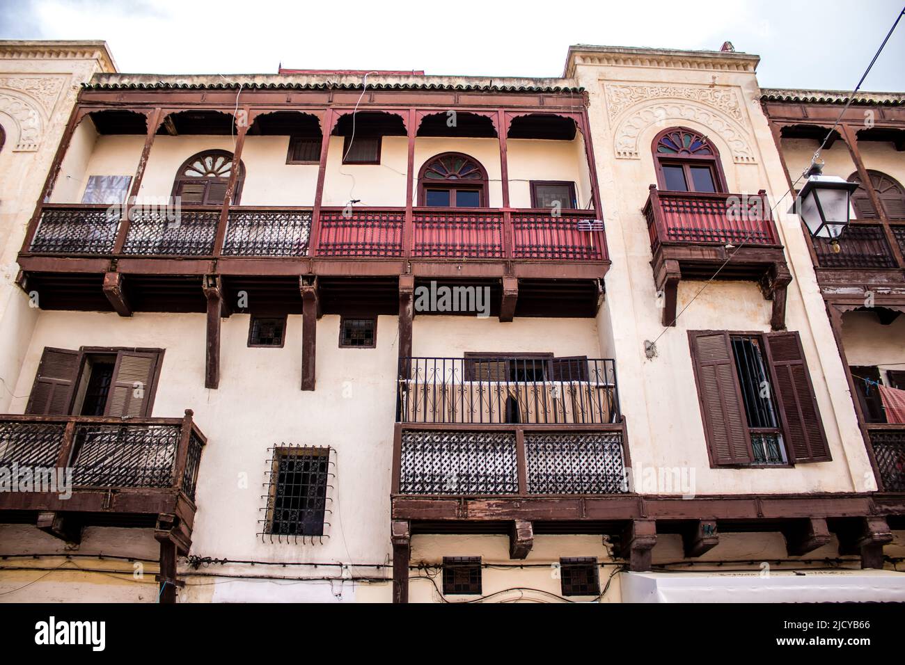 Fez, Morocco - June 16, 2022 Cityscape and architecture of Fez, the ...