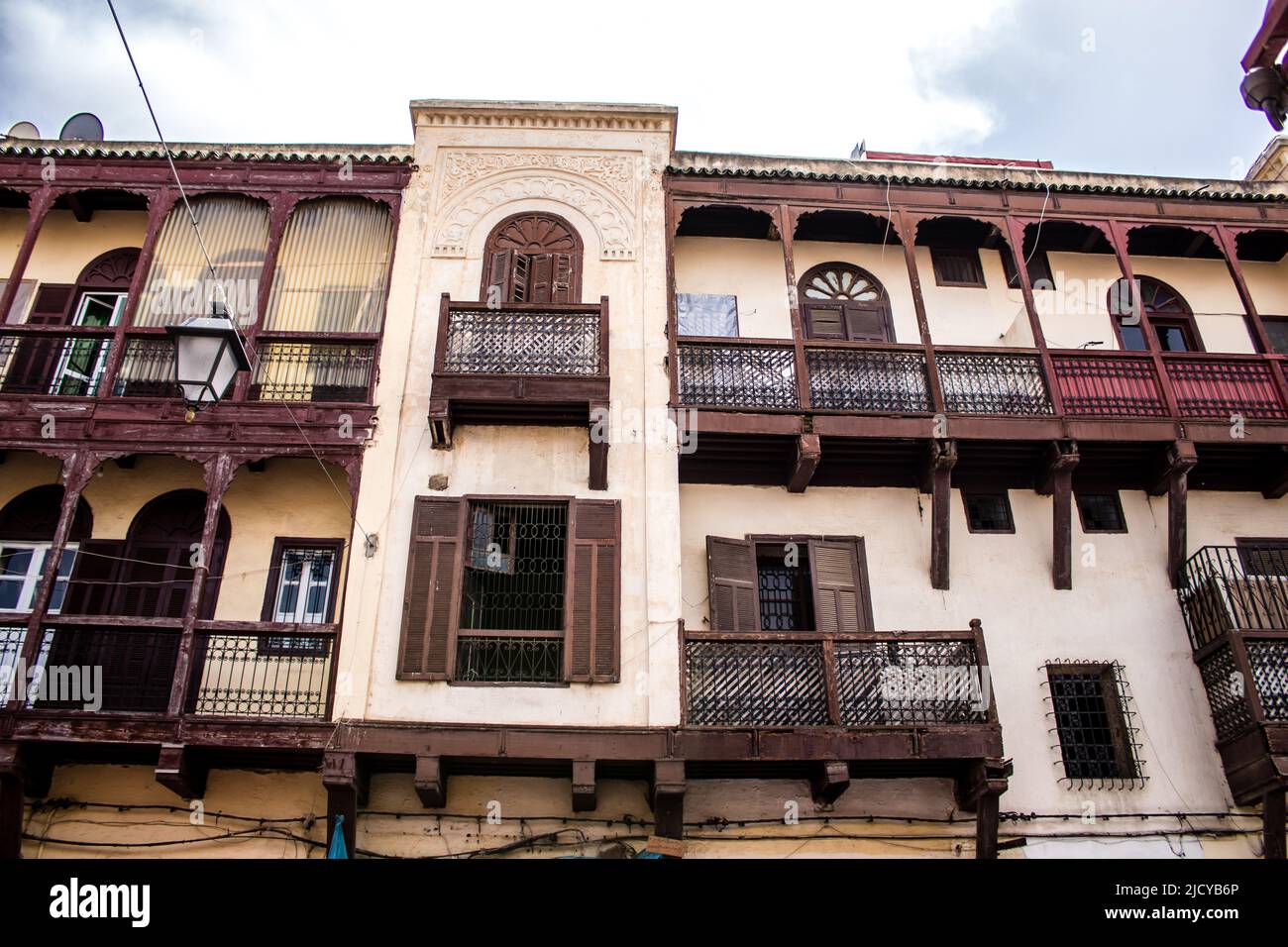 Fez, Morocco - June 16, 2022 Cityscape and architecture of Fez, the ...