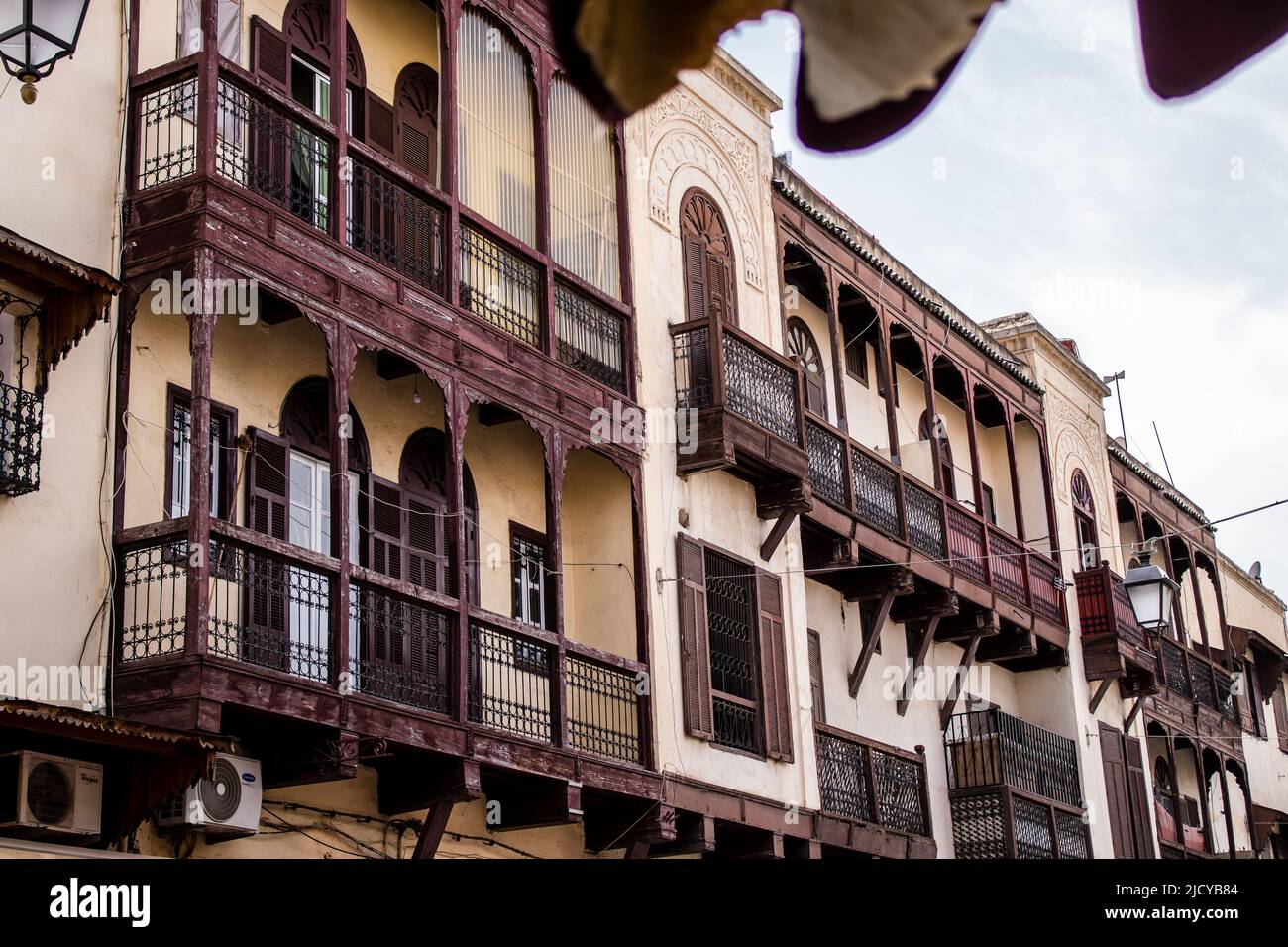 Fez, Morocco - June 16, 2022 Cityscape and architecture of Fez, the ...