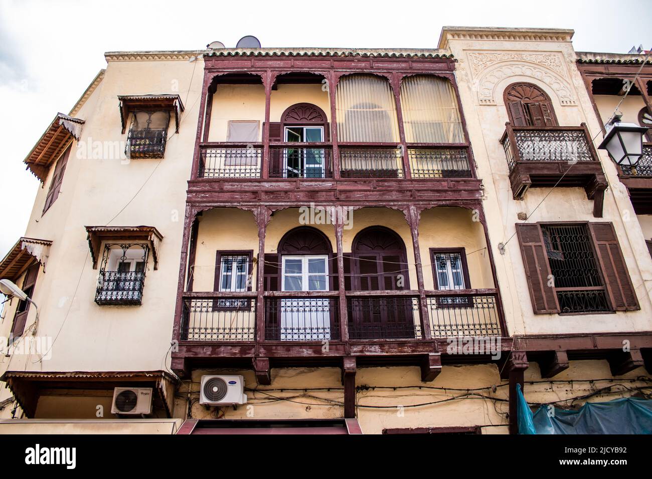 Fez, Morocco - June 16, 2022 Cityscape and architecture of Fez, the ...