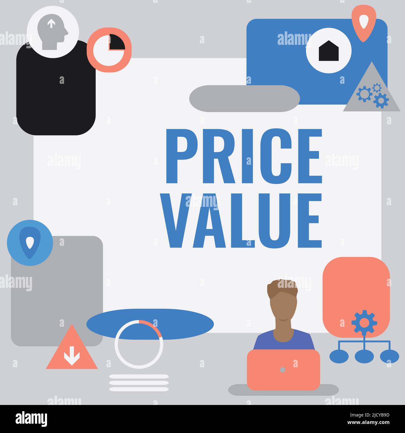 Sign displaying Price Value. Internet Concept strategy which sets cost ...