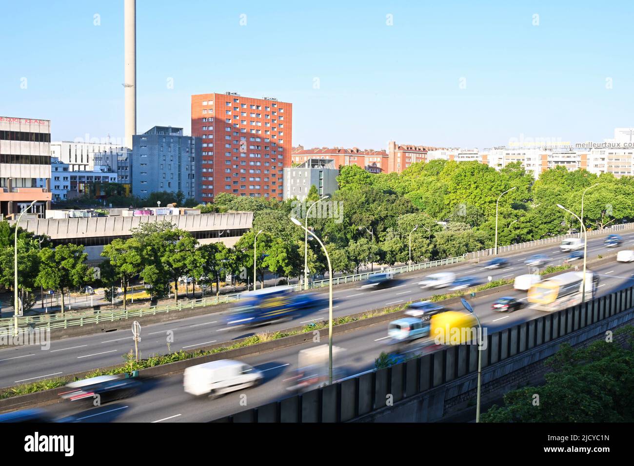 The Paris ring road is made up of the busiest 35 kilometers in Europe ...