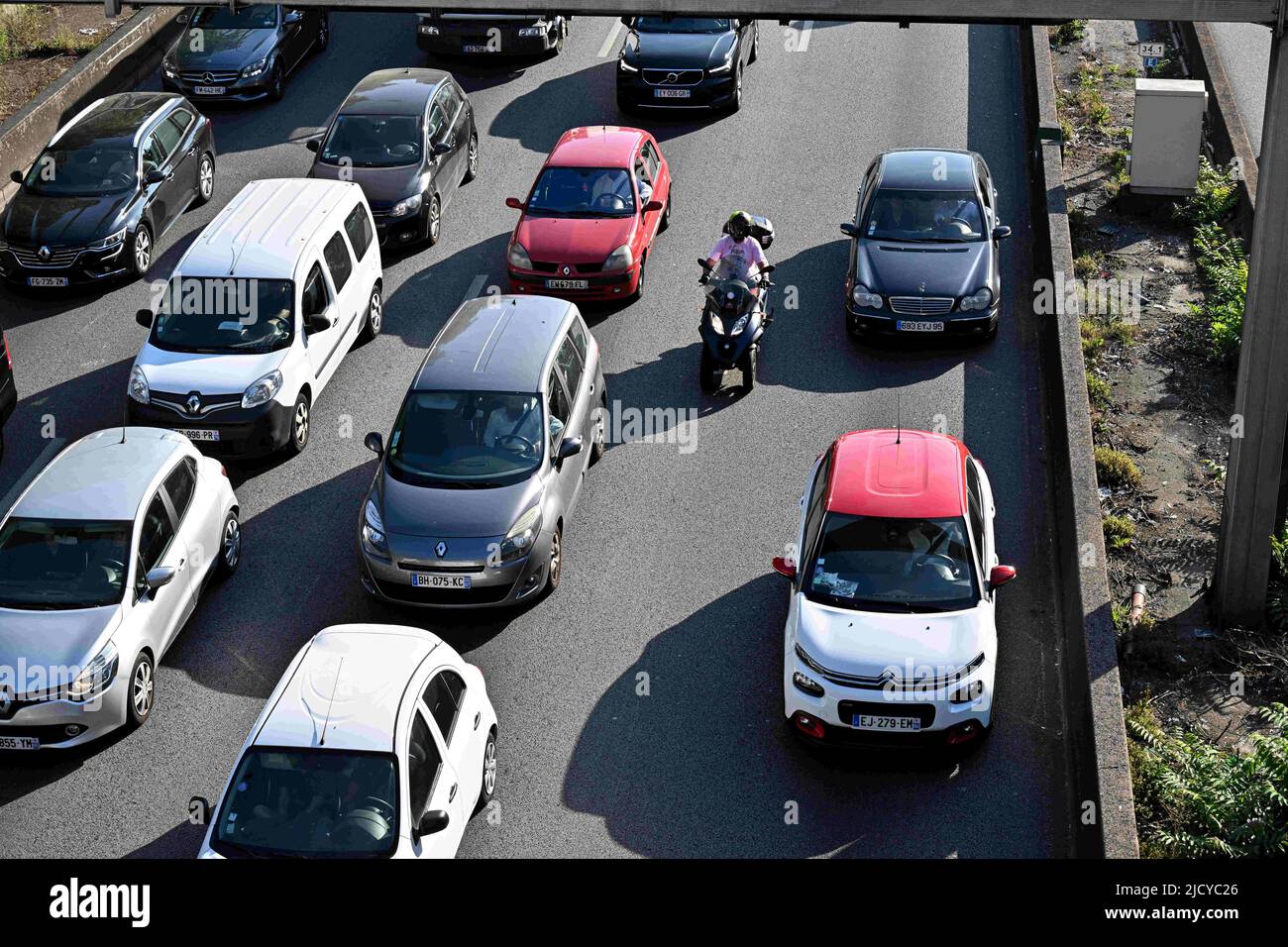 The Paris ring road is made up of the busiest 35 kilometers in Europe ...