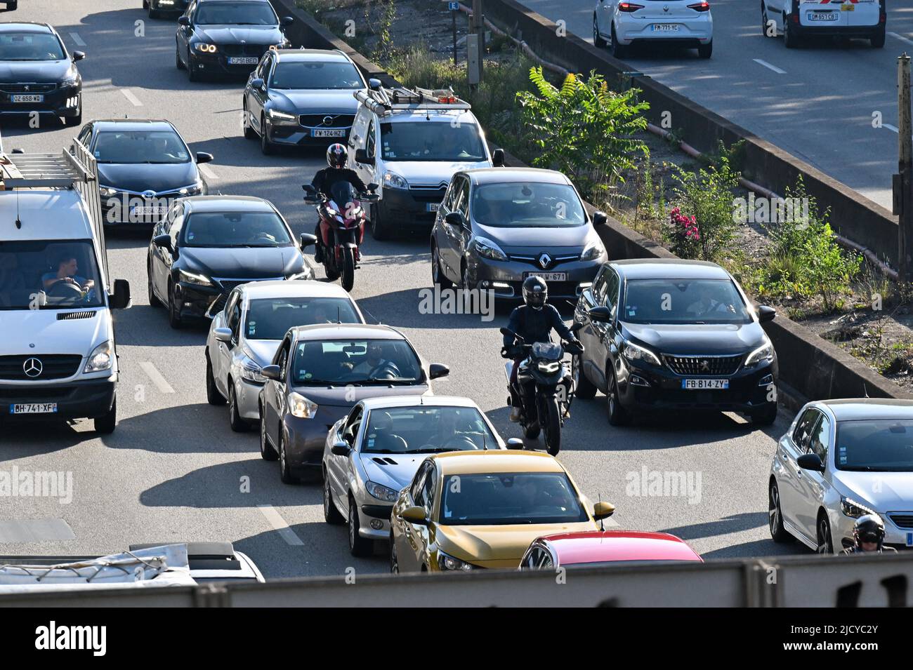 The Paris ring road is made up of the busiest 35 kilometers in Europe ...