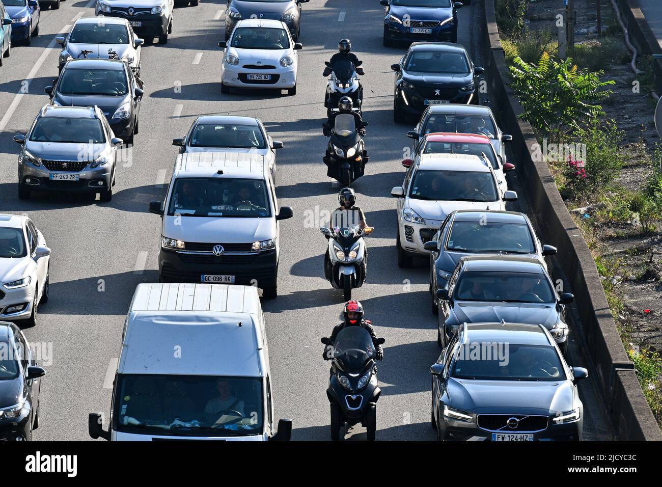 The Paris ring road is made up of the busiest 35 kilometers in Europe ...