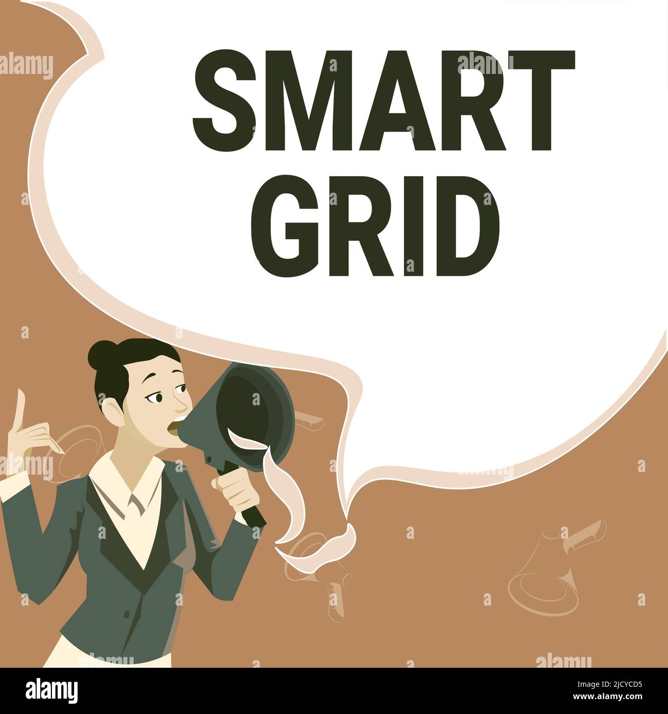 Conceptual display Smart Grid, Concept meaning includes of operational ...