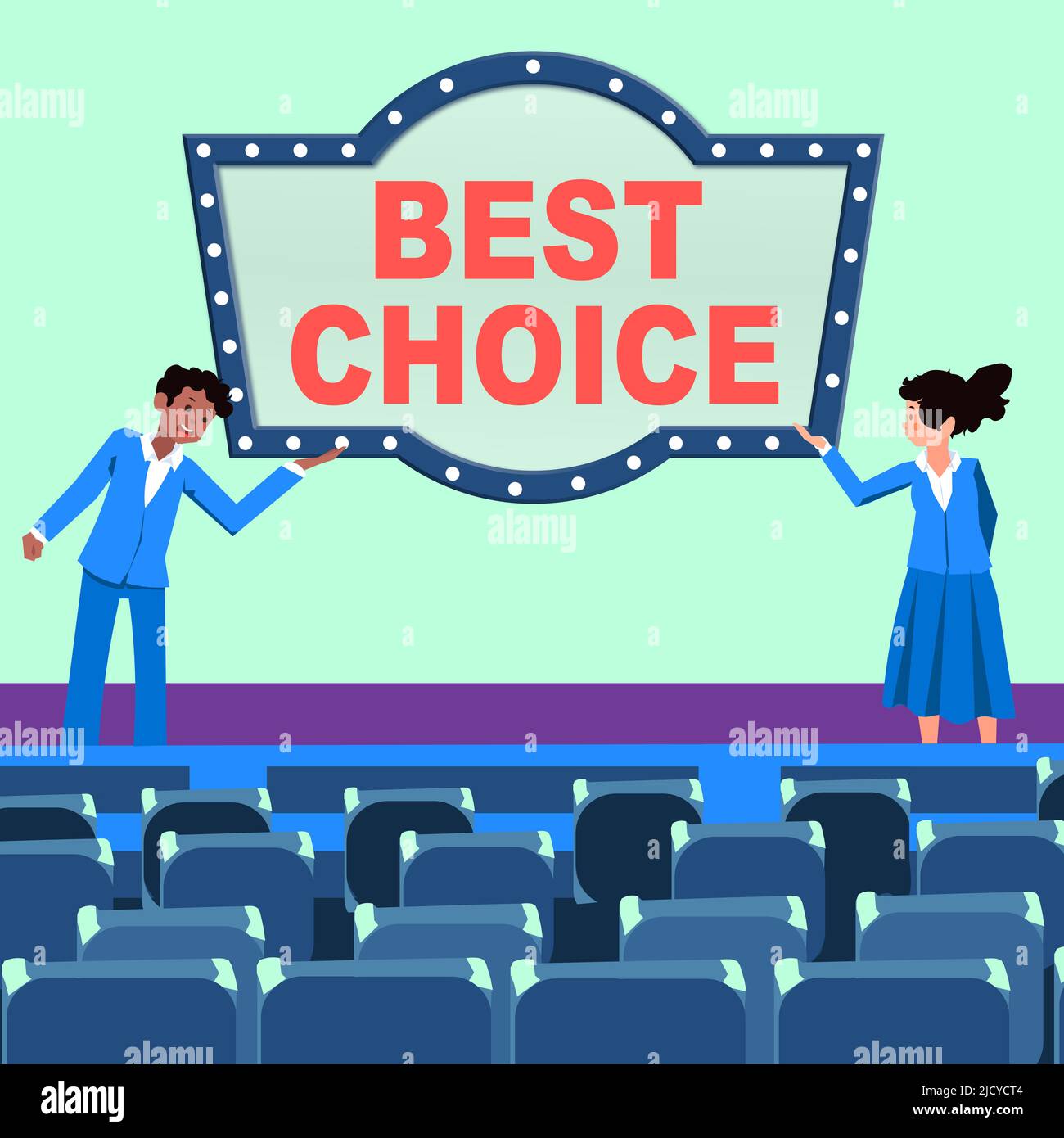 Sign displaying Best Choice. Word for act of picking or deciding ...