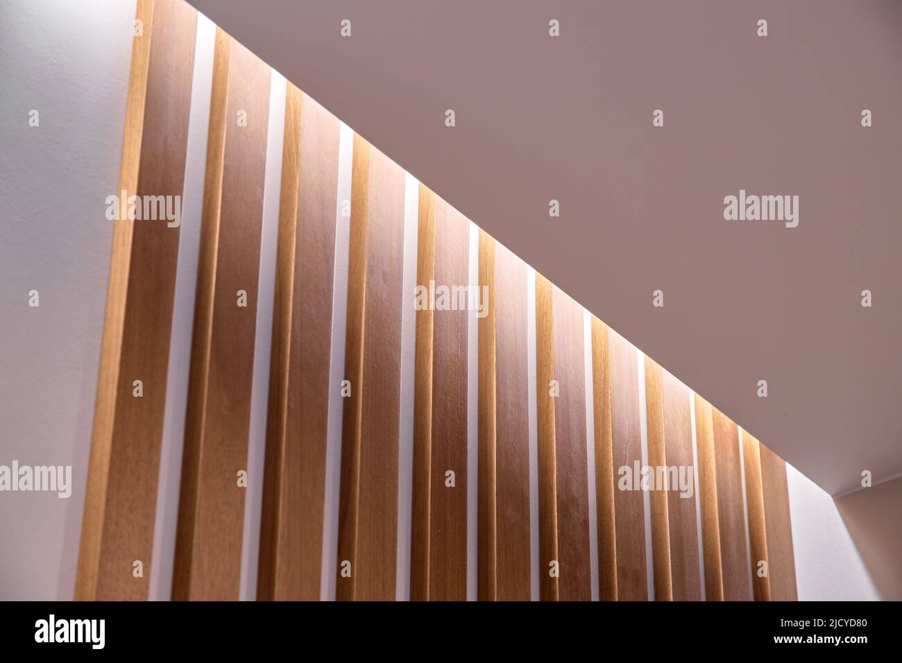 Beautiful and elegant background of wooden slats Stock Photo - Alamy