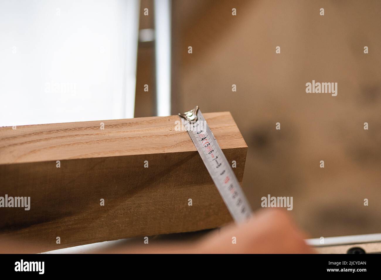 Wood ruler hi-res stock photography and images - Alamy