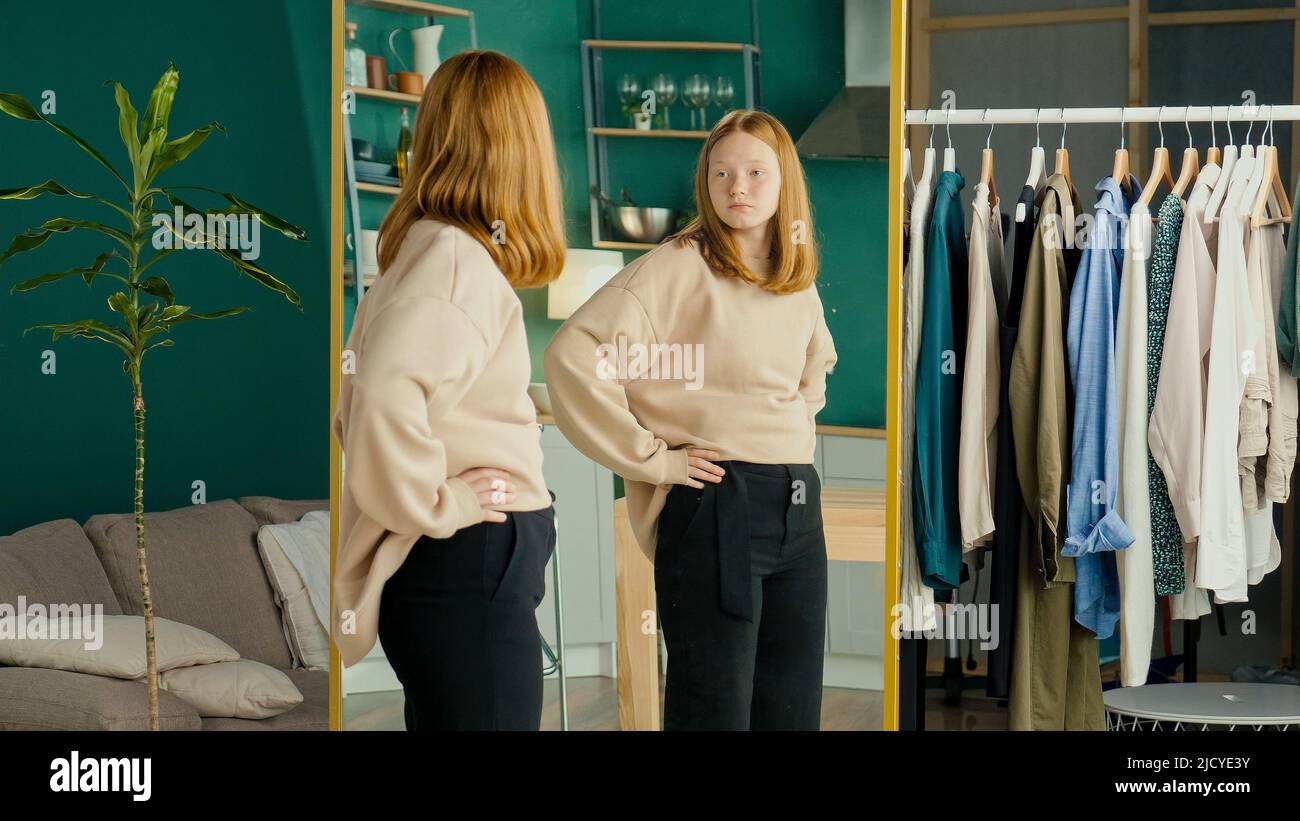 Worry girl anorexia hi-res stock photography and images - Alamy