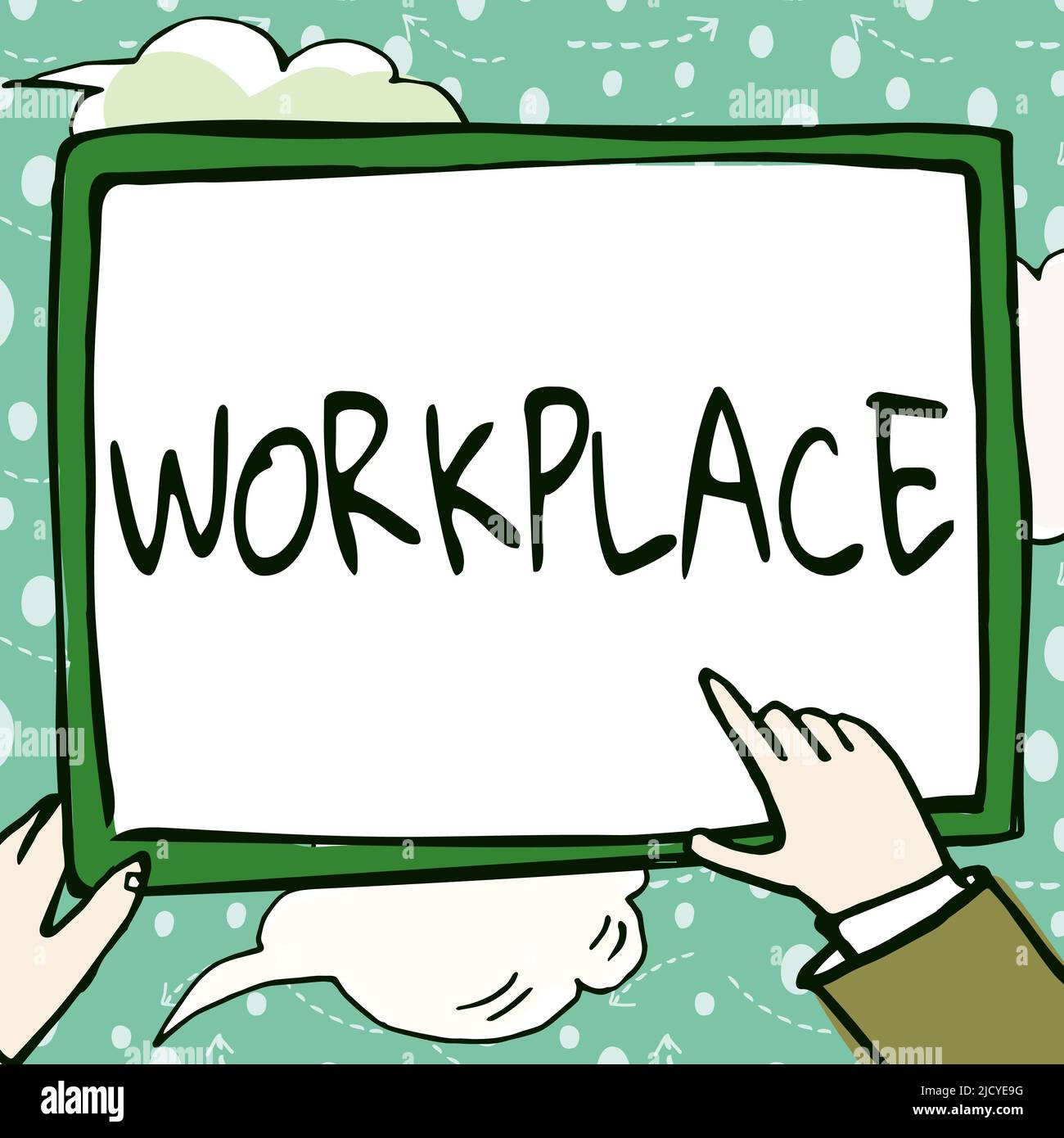 Text showing inspiration Workplace, Word for Area where you can find ... Text showing inspiration Workplace, Word for Area where you can find ...
