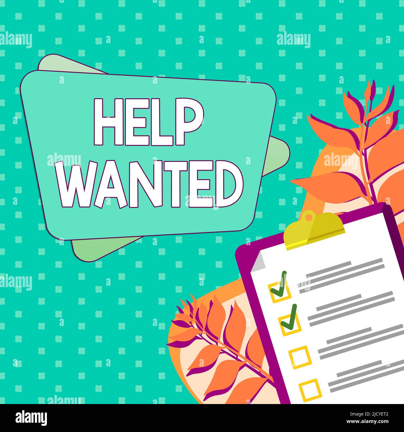 Hand writing sign Help Wanted. Concept meaning advertisement placed in ...