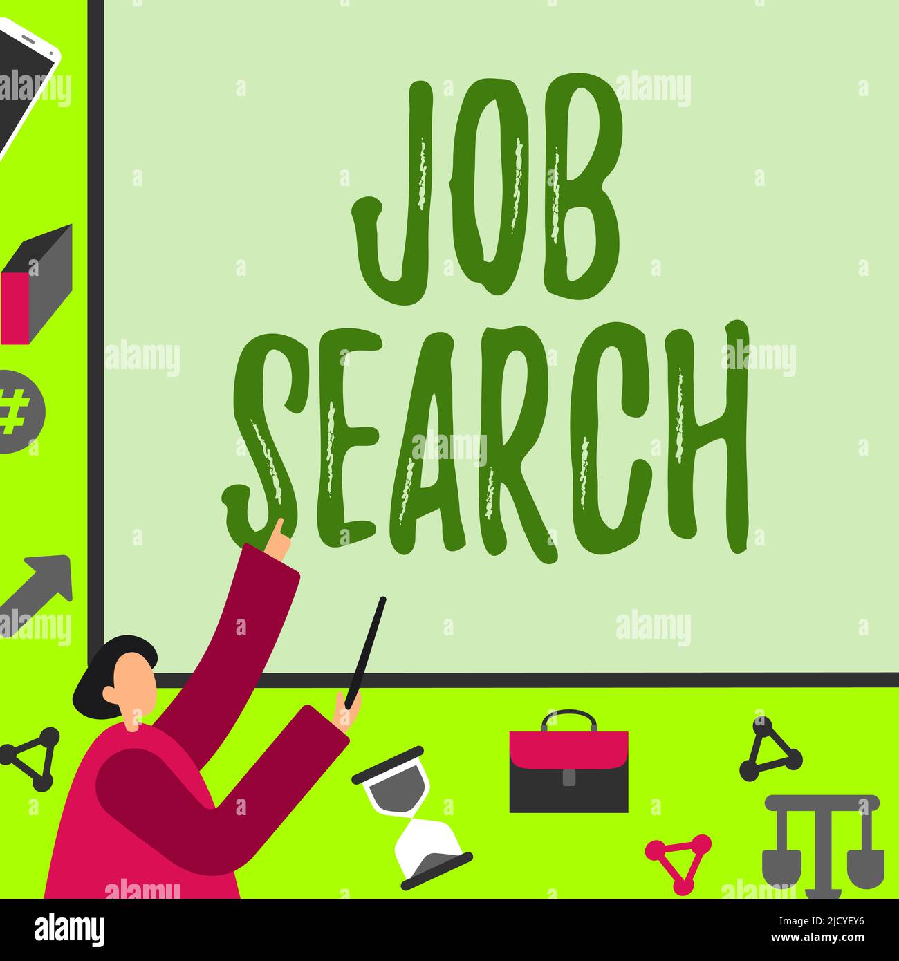 Inspiration showing sign Job Search, Concept meaning An act of person ...