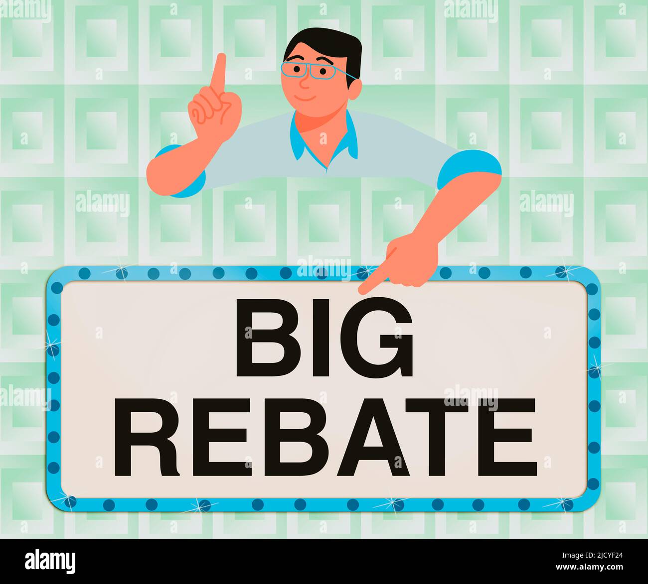 Hand writing sign Big Rebate, Business concept Huge rewards that can ...