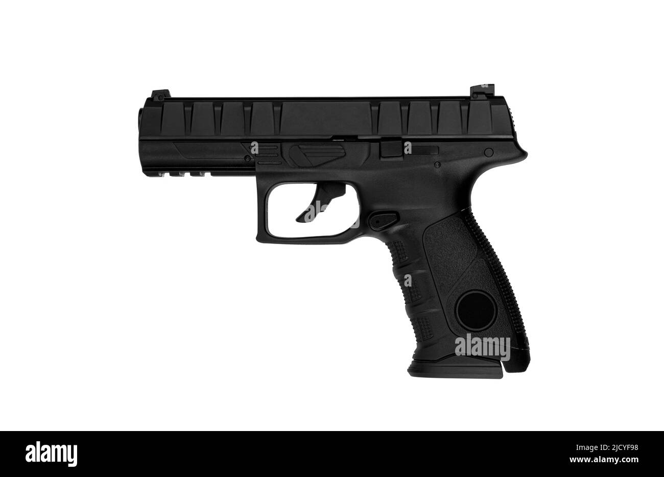 Air gun. Modern pneumatic weapon for air soft, sports and entertainment ...