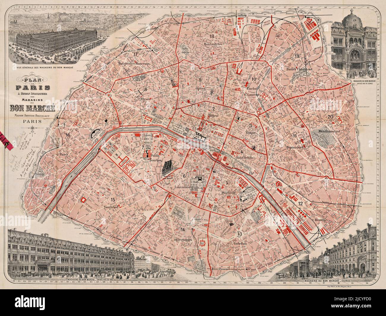 Bon marche paris historic hi-res stock photography and images - Alamy