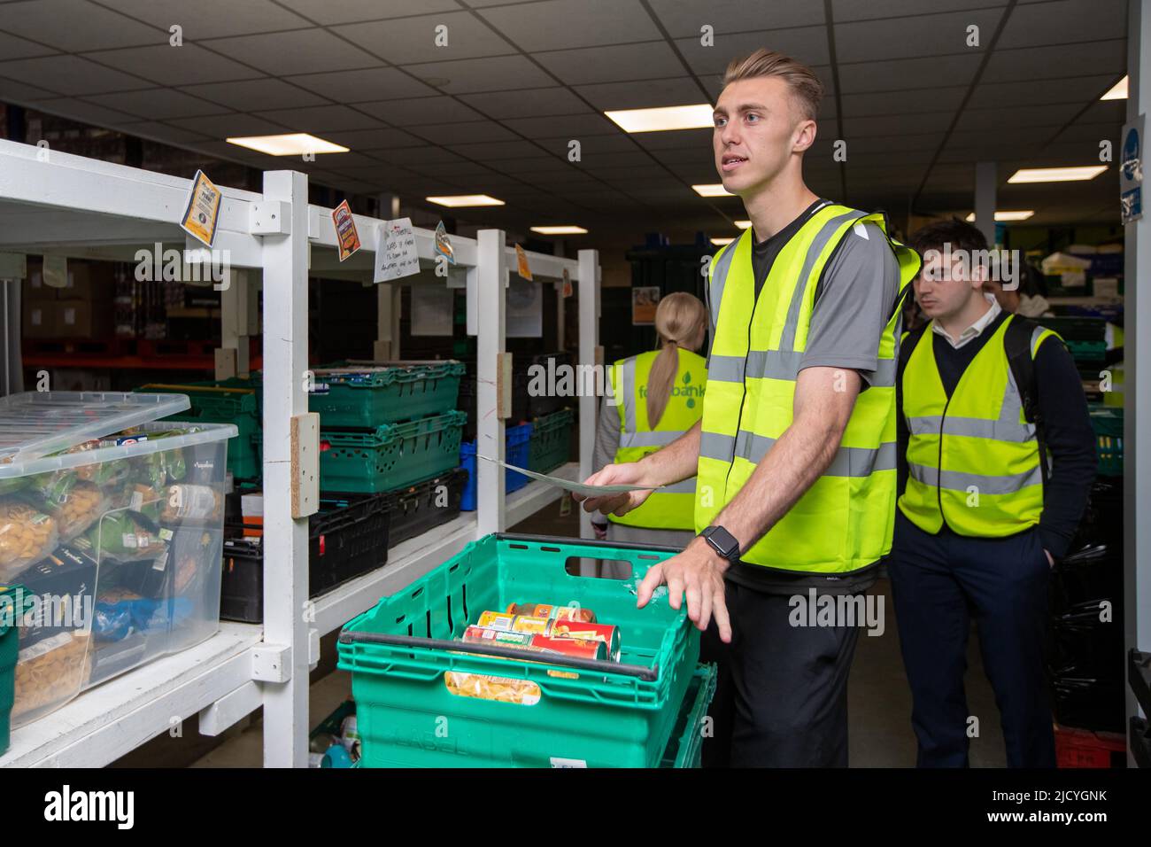 New Barnsley FC goalkeeper signing Jamie Searle takes part in some ...