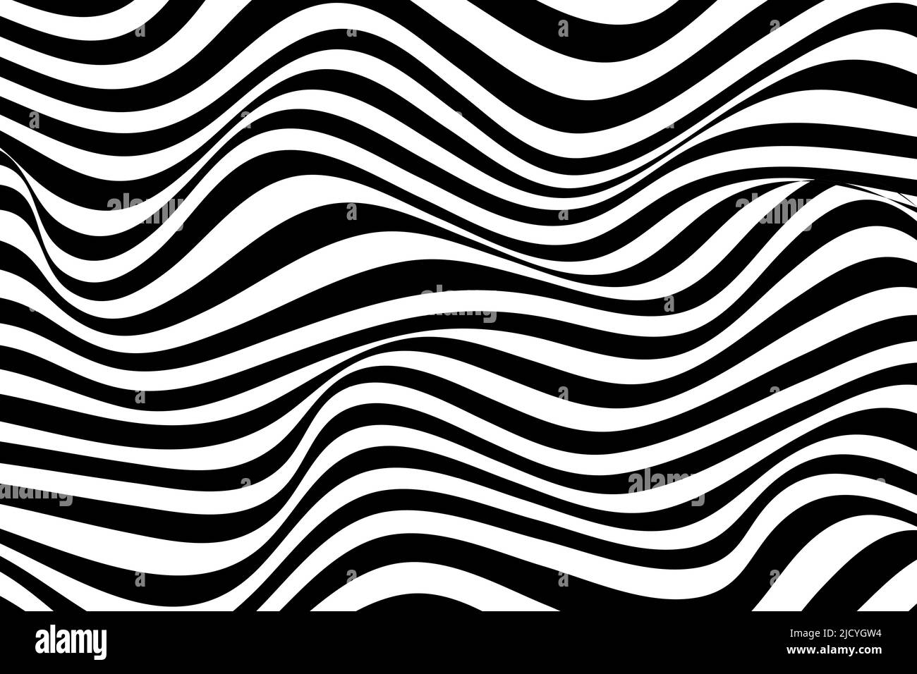Repeating black white wave pattern hi-res stock photography and images - Alamy