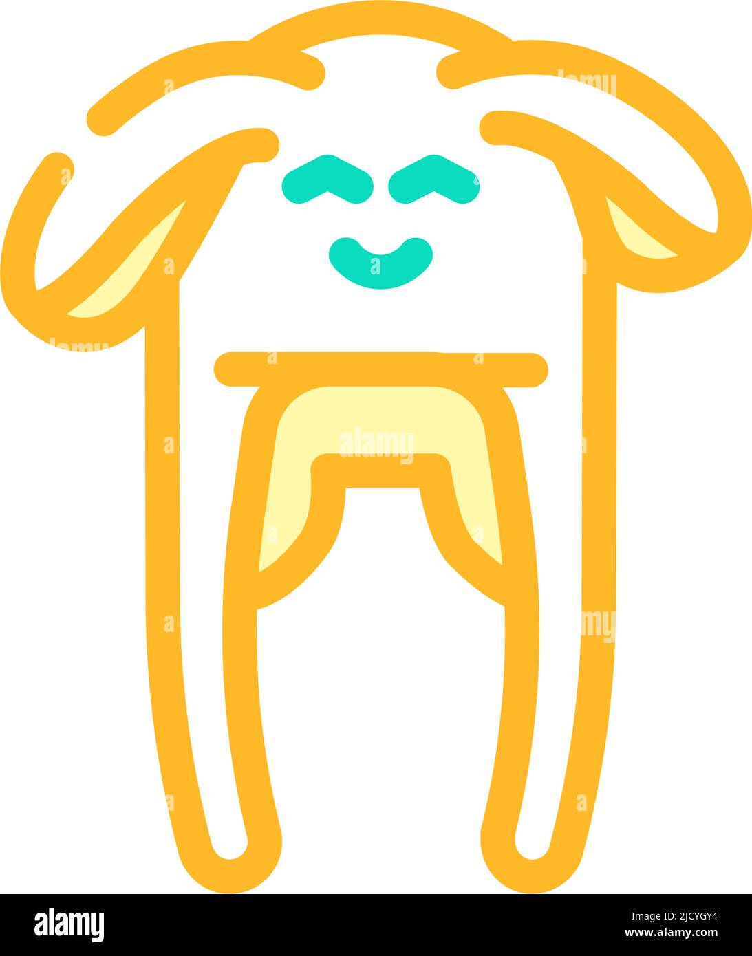 kids hat color icon vector illustration Stock Vector Image & Art - Alamy